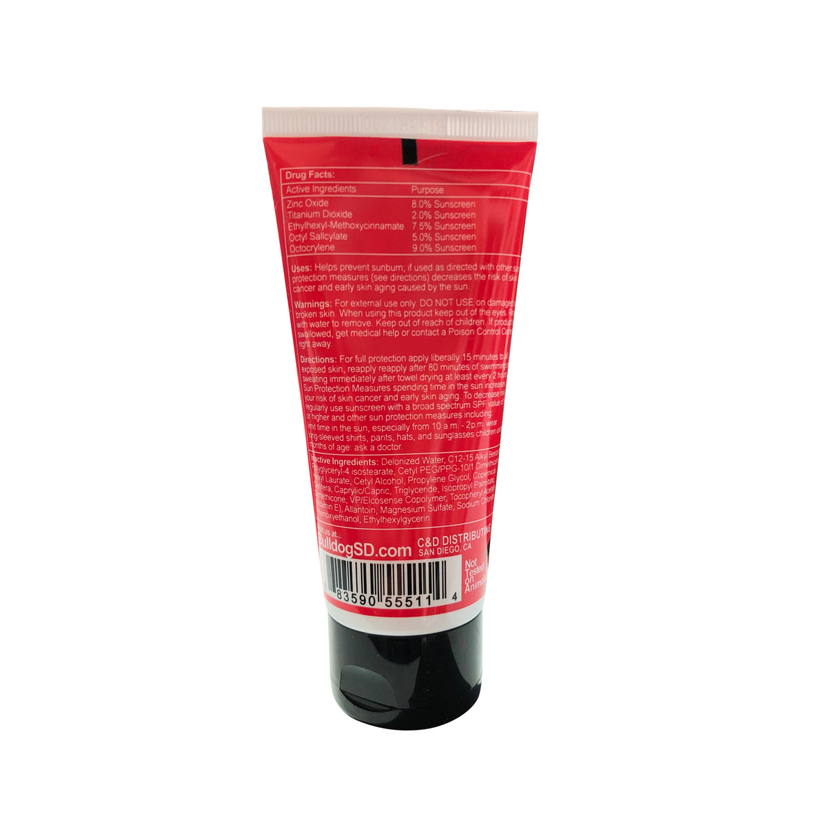 Bulldog Original U.S. Corps SPF 50 Mineral Sunscreen Sun Block – Bulldogsd